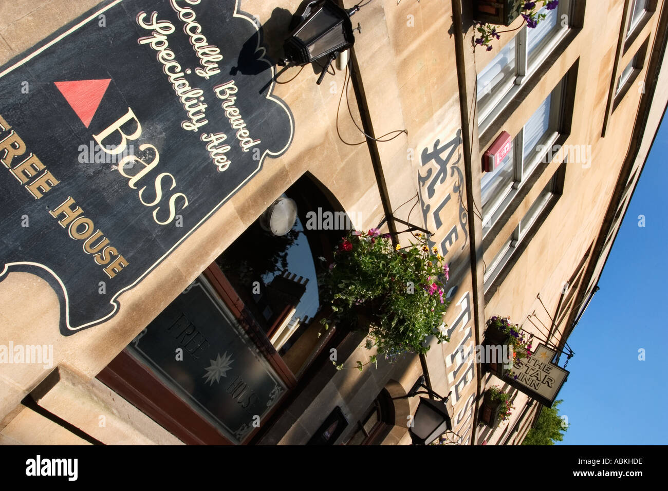 The Star Inn Ale House on Vineyards in Bath Somerset England Stock ...