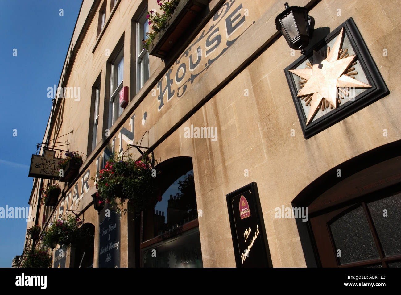 The Star Inn Ale House on Vineyards in Bath Somerset England Stock ...