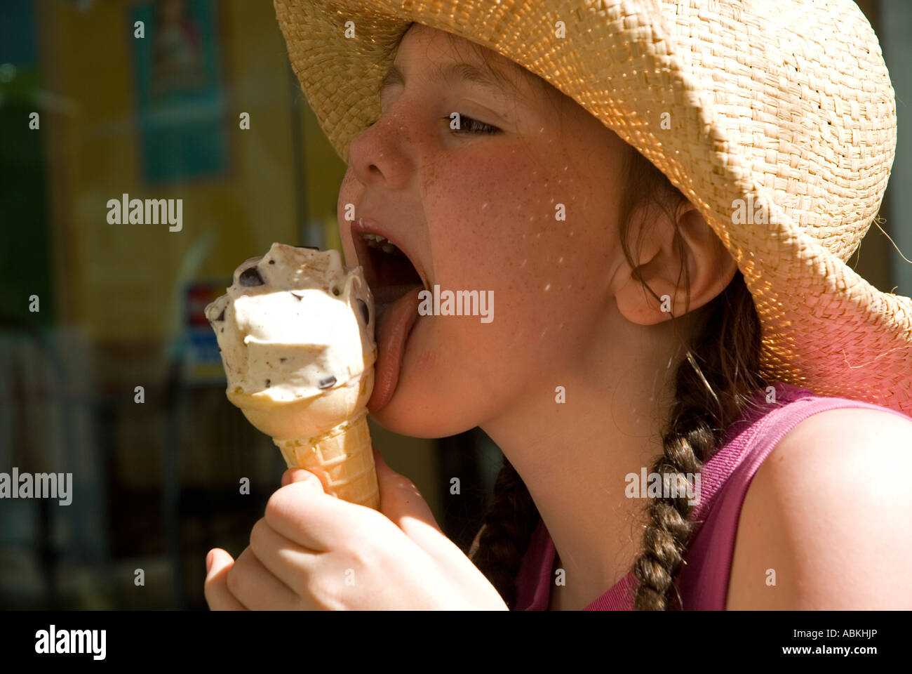 Ice cream ben jerrys cone hi-res stock photography and images - Alamy