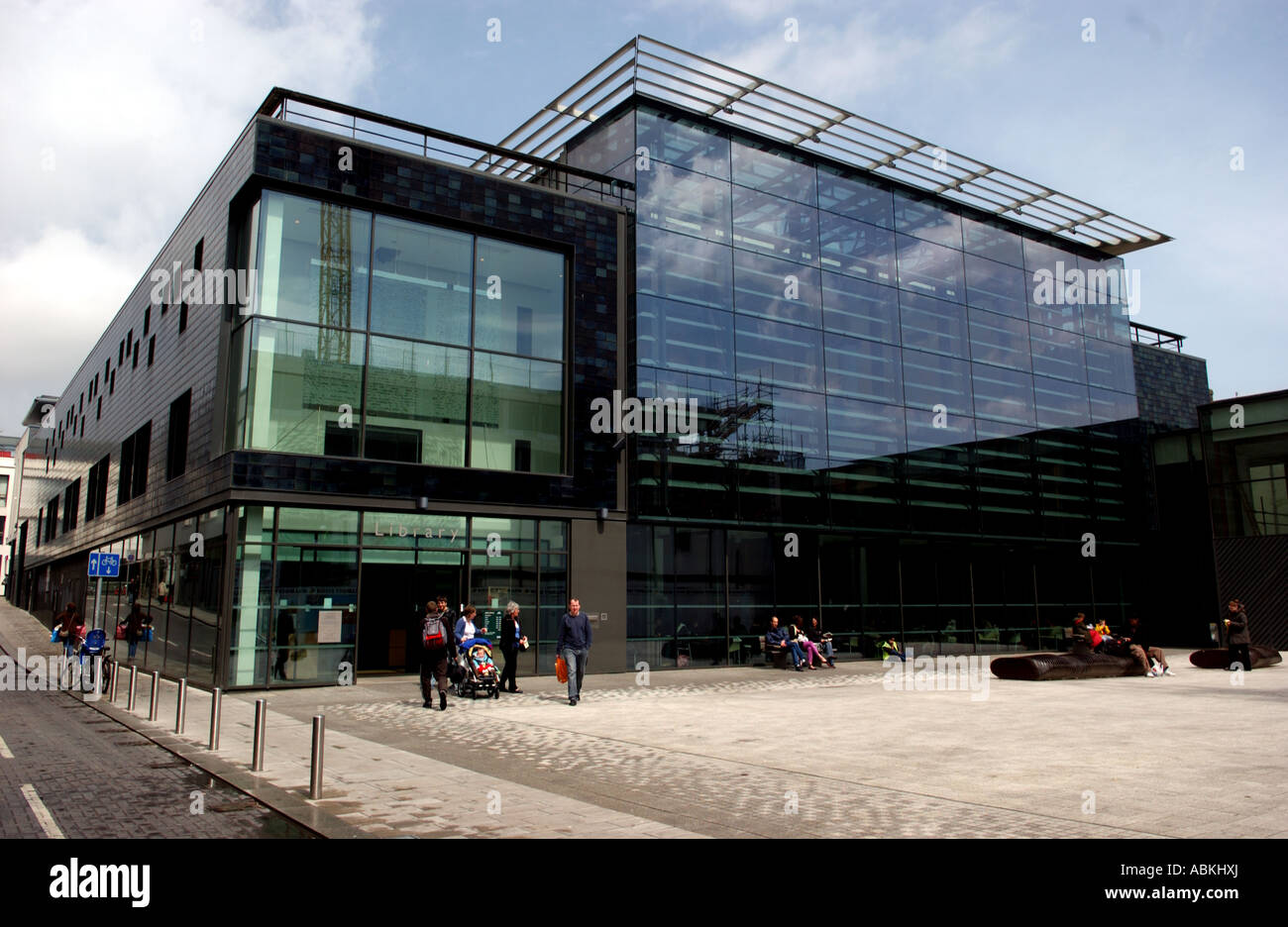 The Jubilee Library in Brighton UK Stock Photo - Alamy
