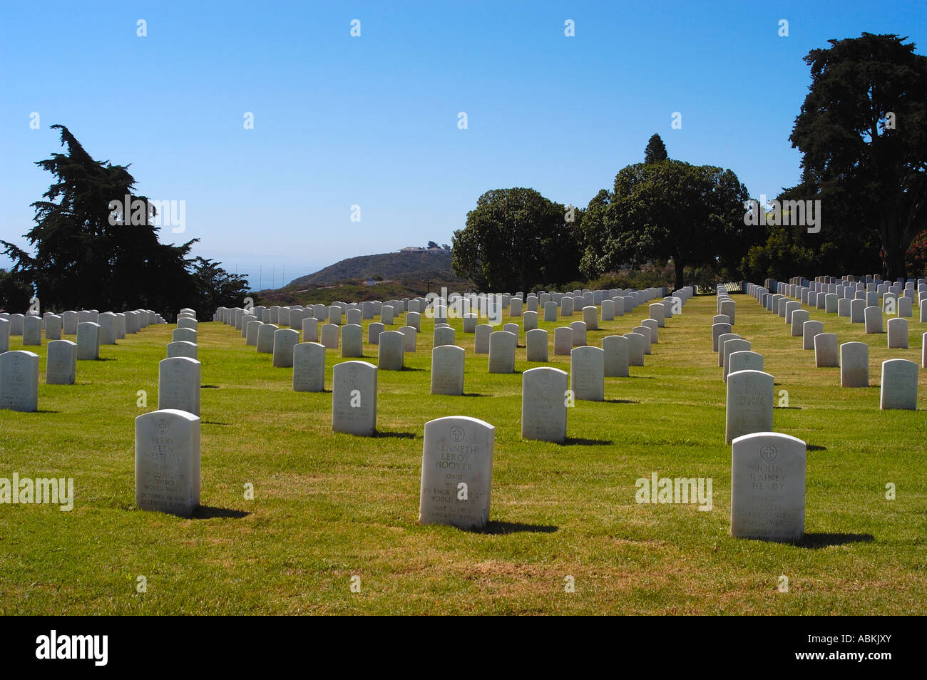 Fort Rosecrans National Cemetery Stock Photo - Alamy