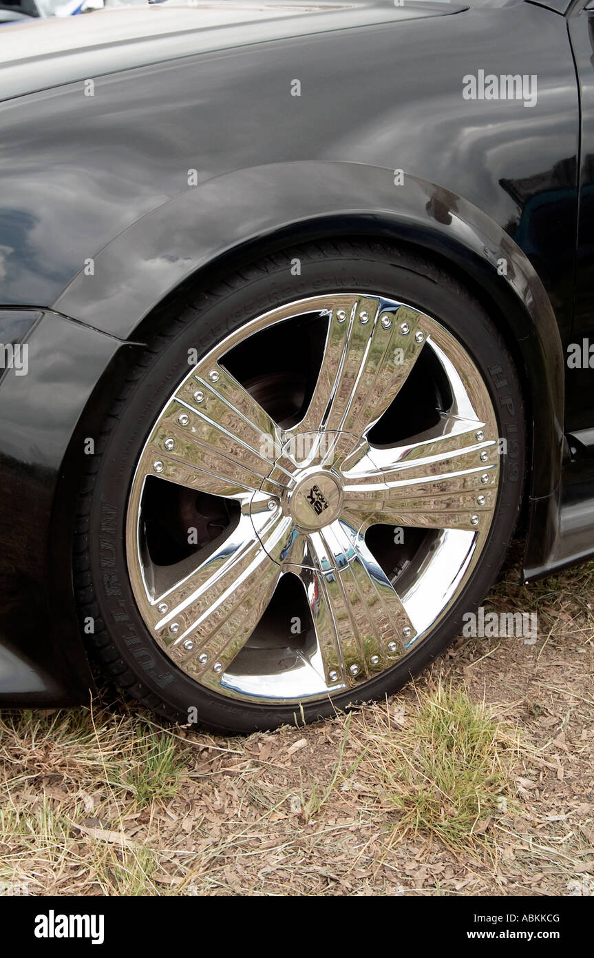 alloy, wheel, polished, chrome, flash, flashy, wheels, car, motor, tyre ...