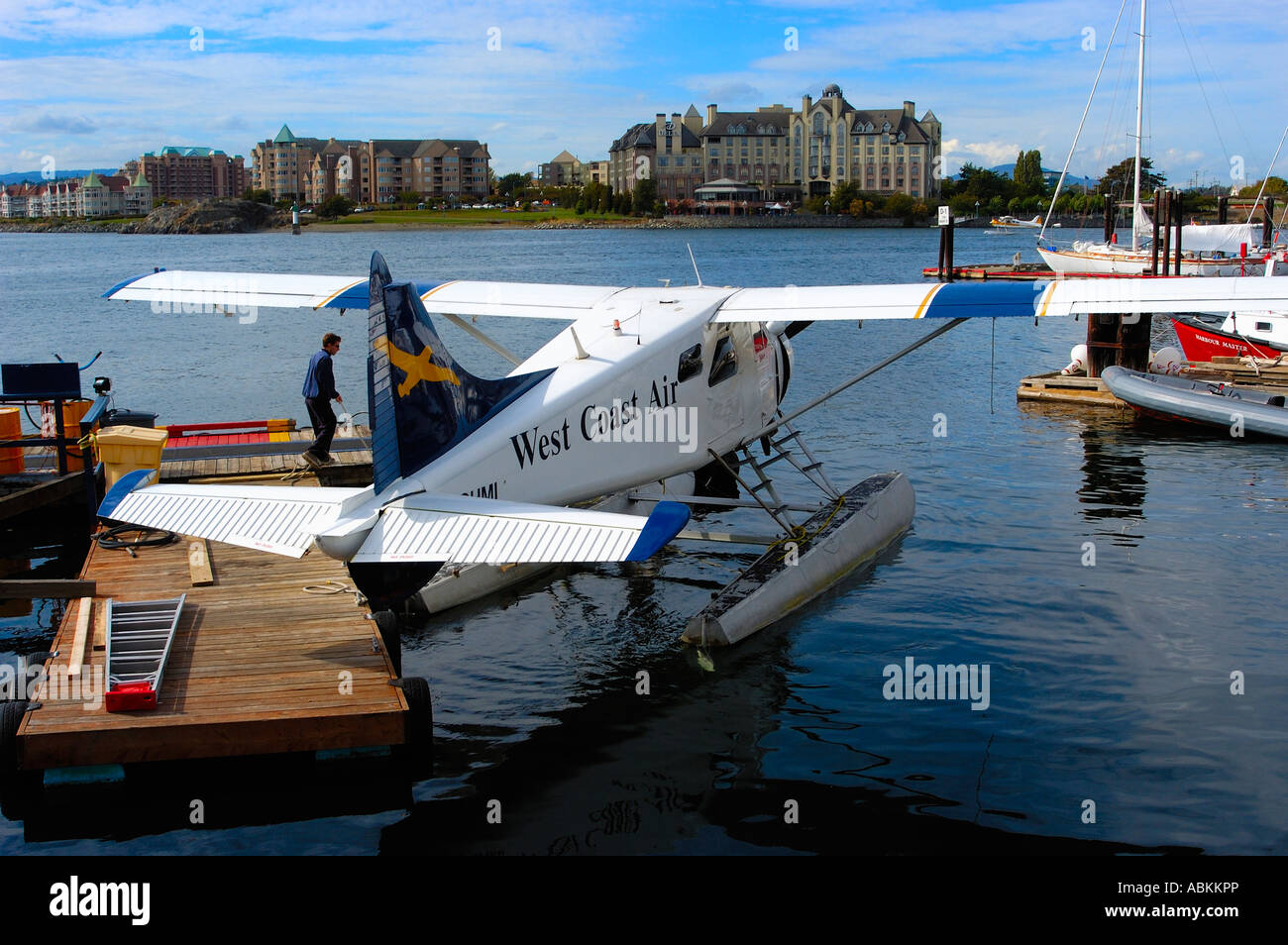 West Coast Air seaplane de Havilland DHC 2 Beaver Victoria Inner ...