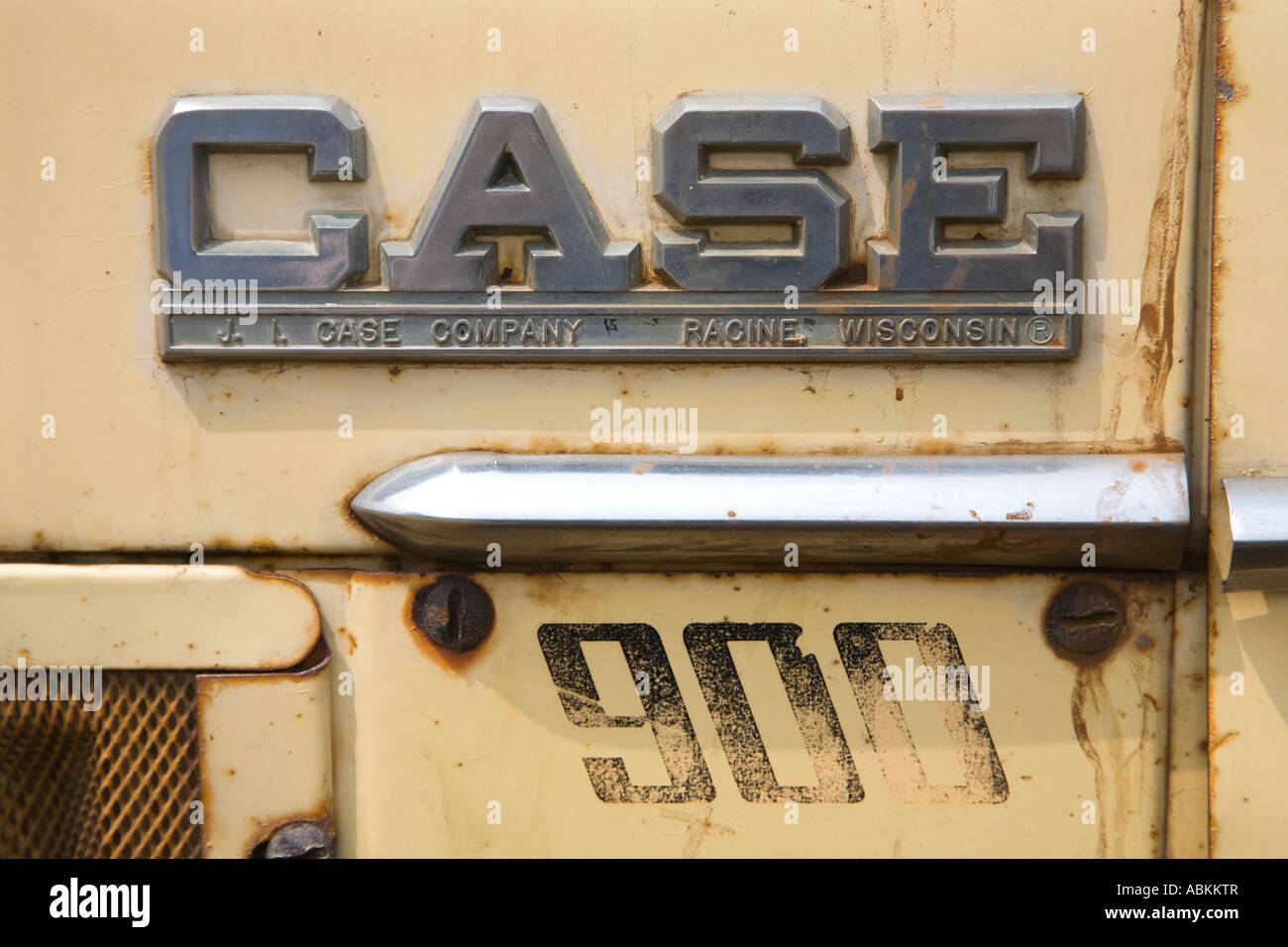 Wiltshire Steam Vintage Rally 2007 Case tractor badge Stock Photo - Alamy
