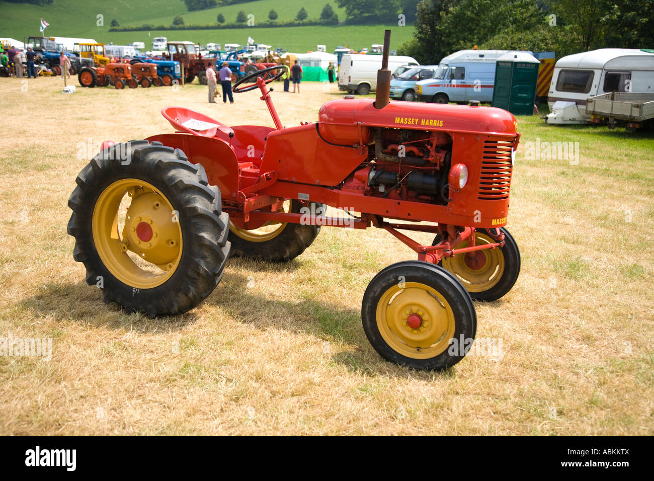 Wiltshire Steam Vintage Rally 2007 Massey Harris Ferguson Tractor Stock ...