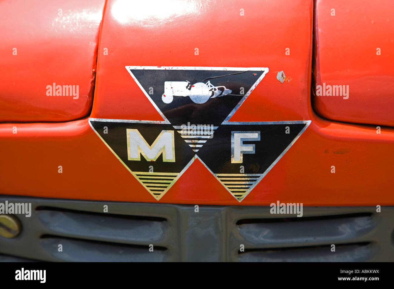 Wiltshire Steam Vintage Rally 2007 Massey Ferguson Tractor badge Stock ...