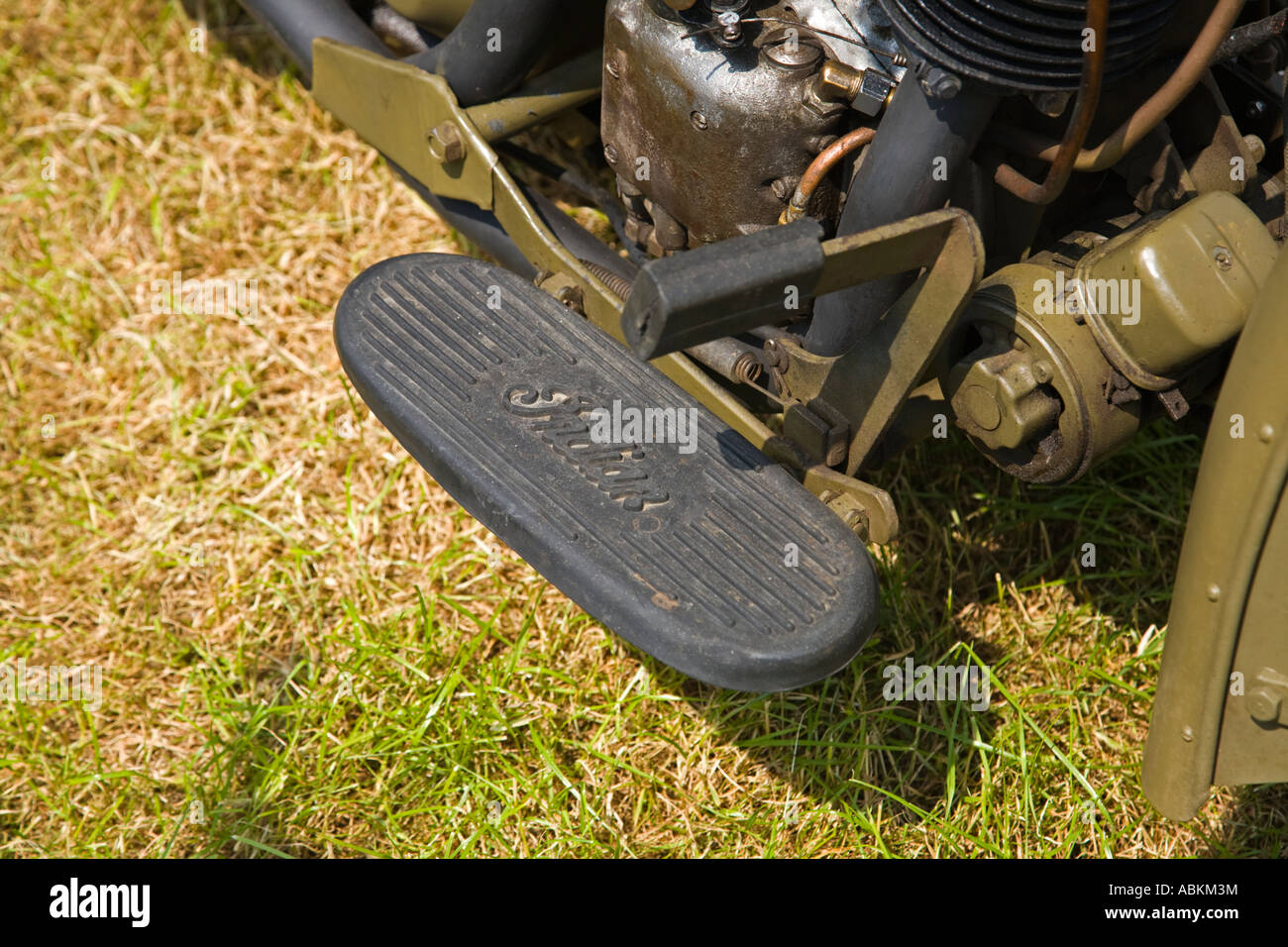 Wiltshire Steam Vintage Rally 2007 Indian Scout motor Cycle Stock Photo ...