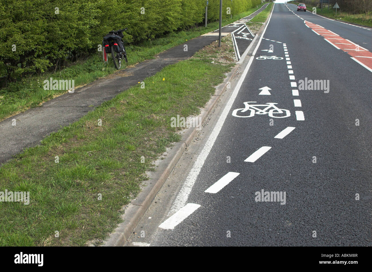 Cycleway from Ganton to Staxton on the A64 Near Scarborough North ...