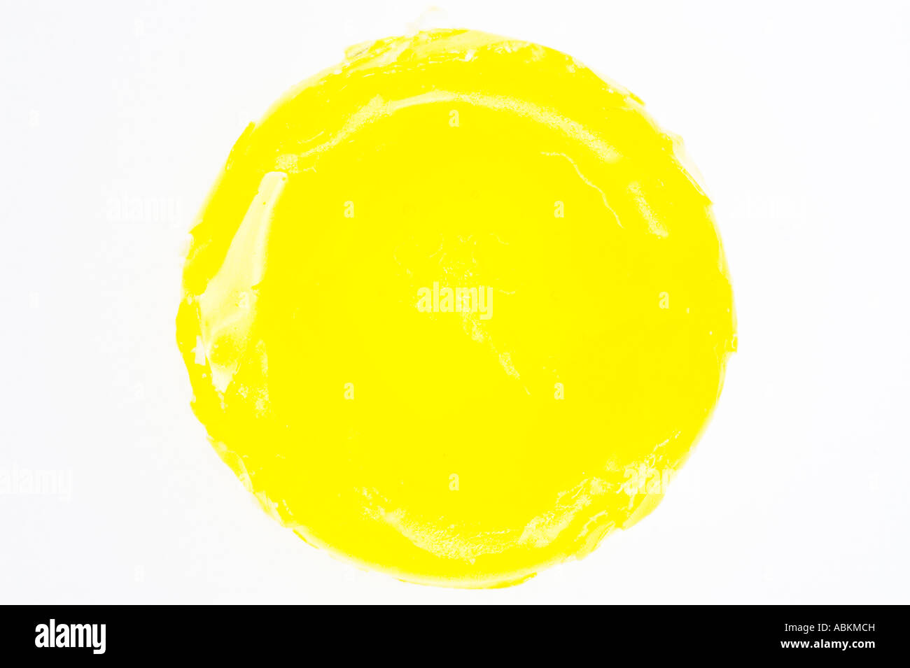a round hard boiled sweet on a white background Stock Photo - Alamy