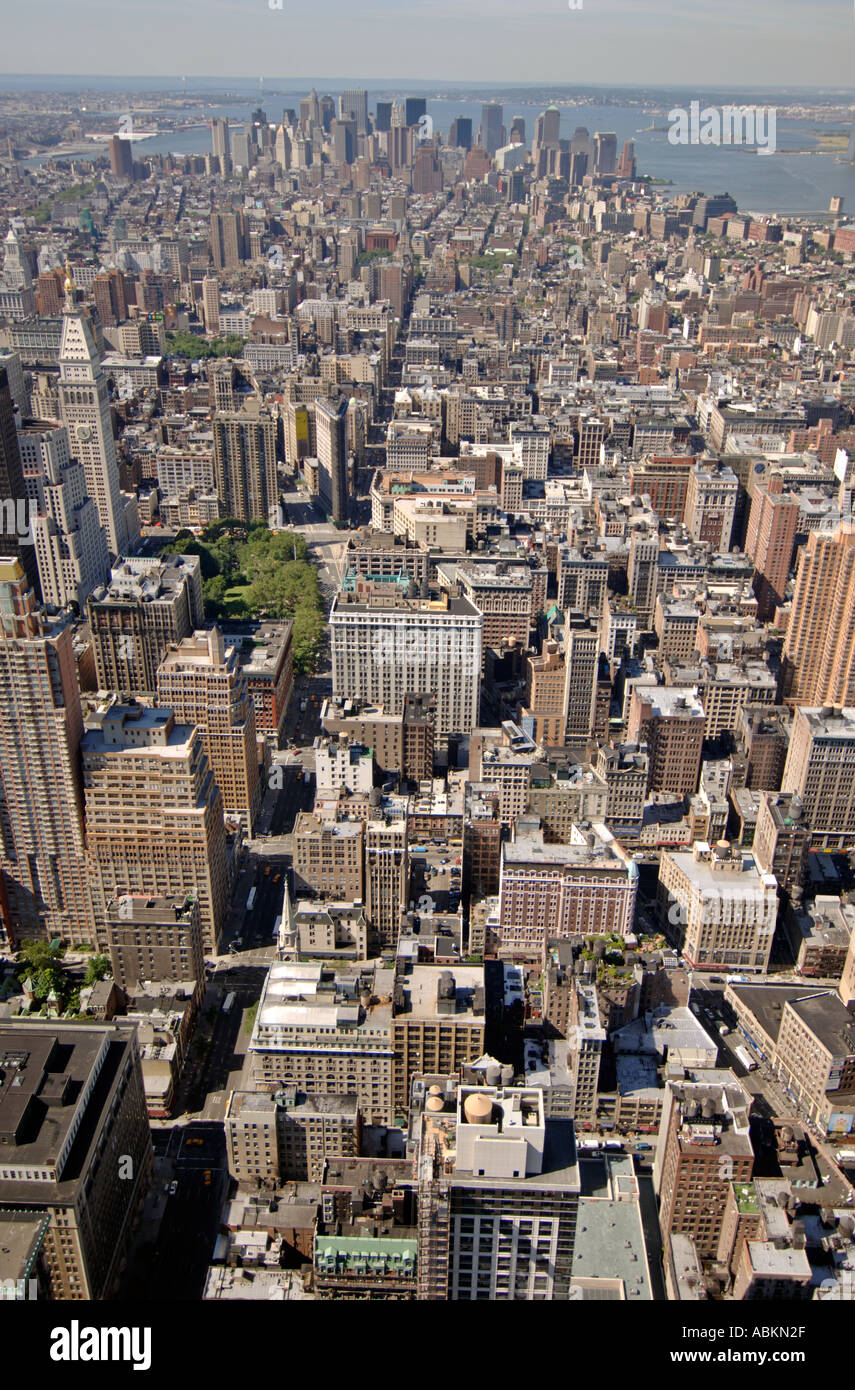 New york grid aerial hi-res stock photography and images - Alamy