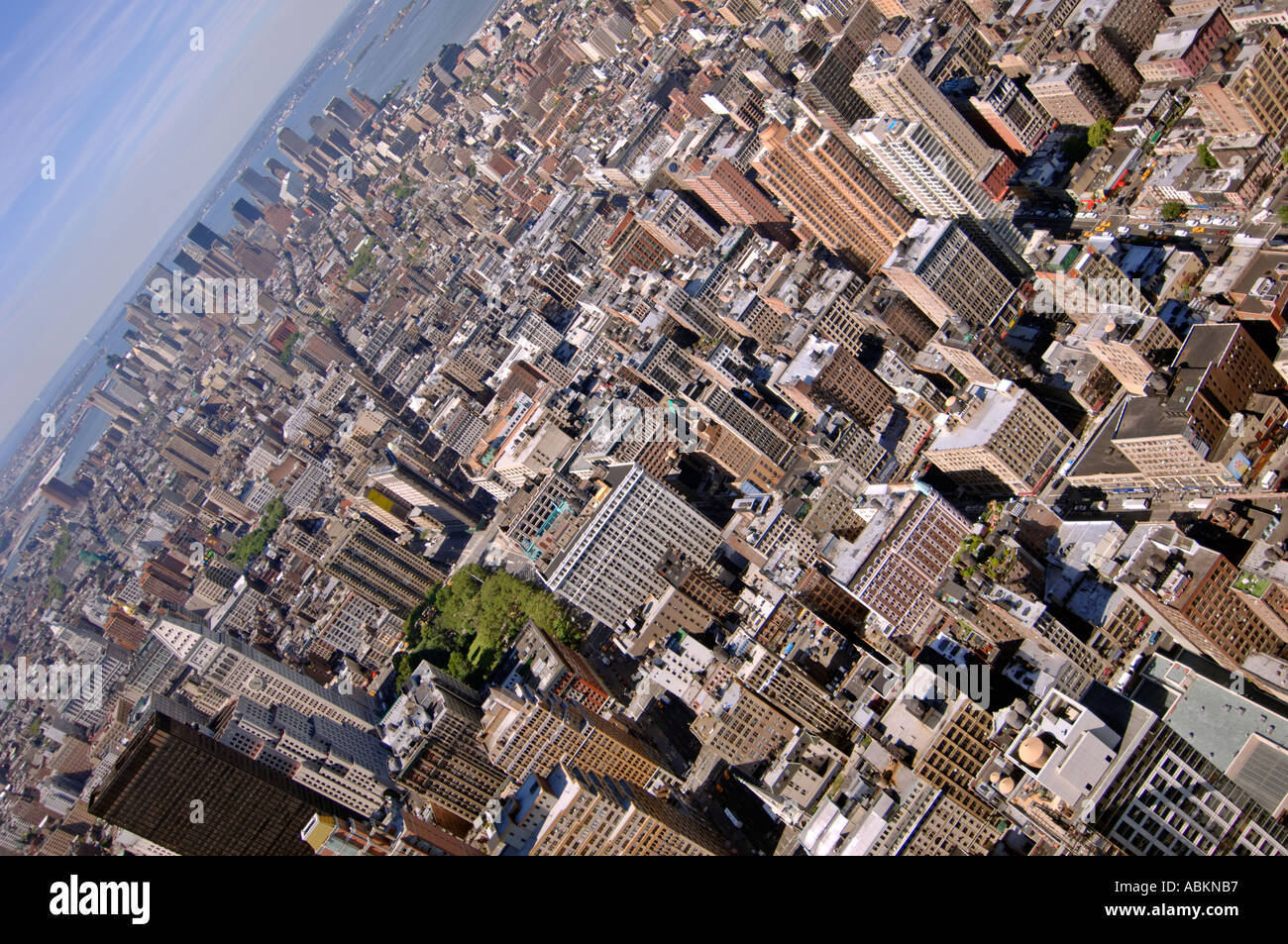 New york grid aerial hi-res stock photography and images - Alamy