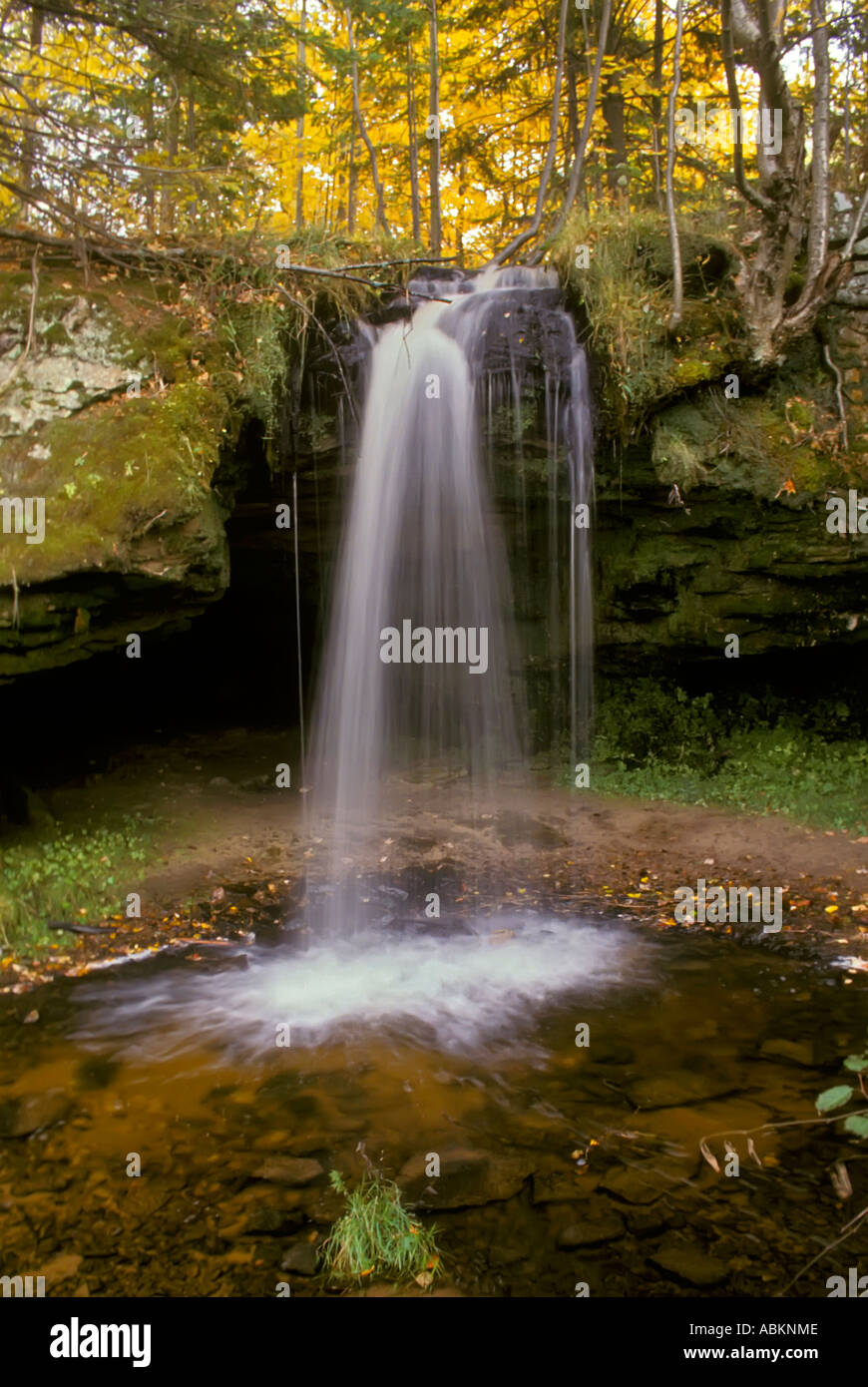 Scott Falls in Munising Michigan MI Upper Peninsula Stock Photo - Alamy