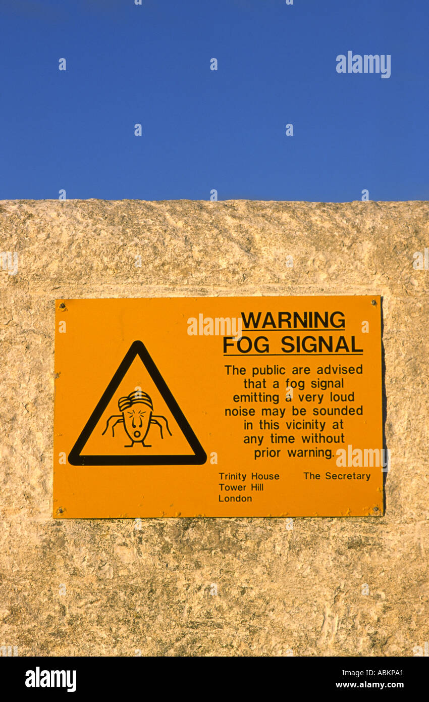 Warning fog signal hi-res stock photography and images - Alamy