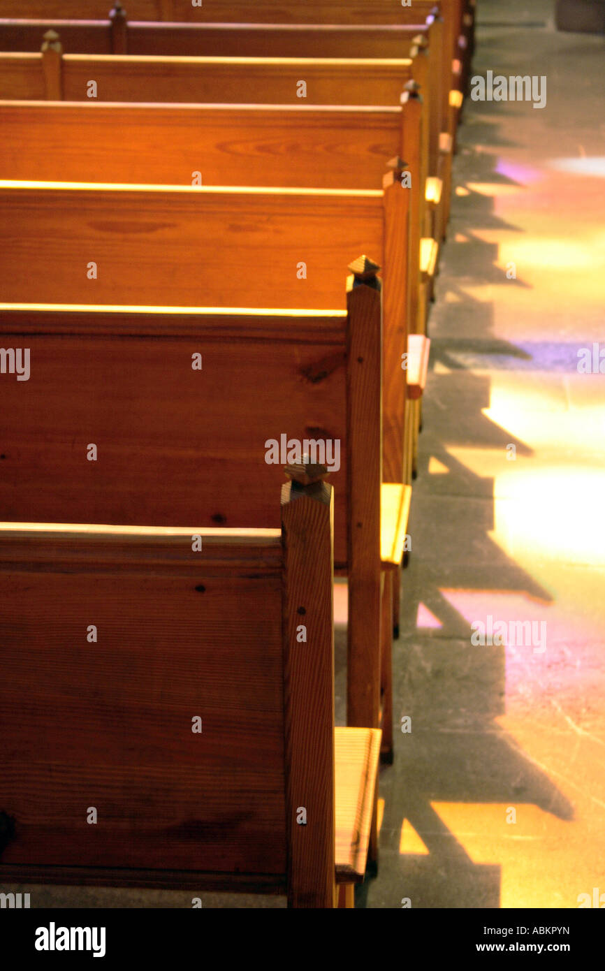 Church Pews Mallorca Cathedral Stock Photo - Alamy