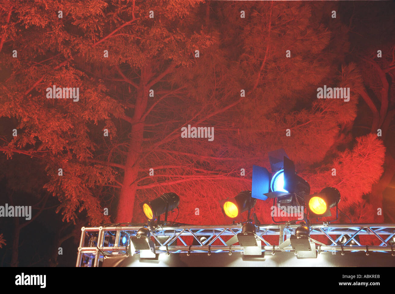 Barn doors concert lighting stage hi-res stock photography and images ...