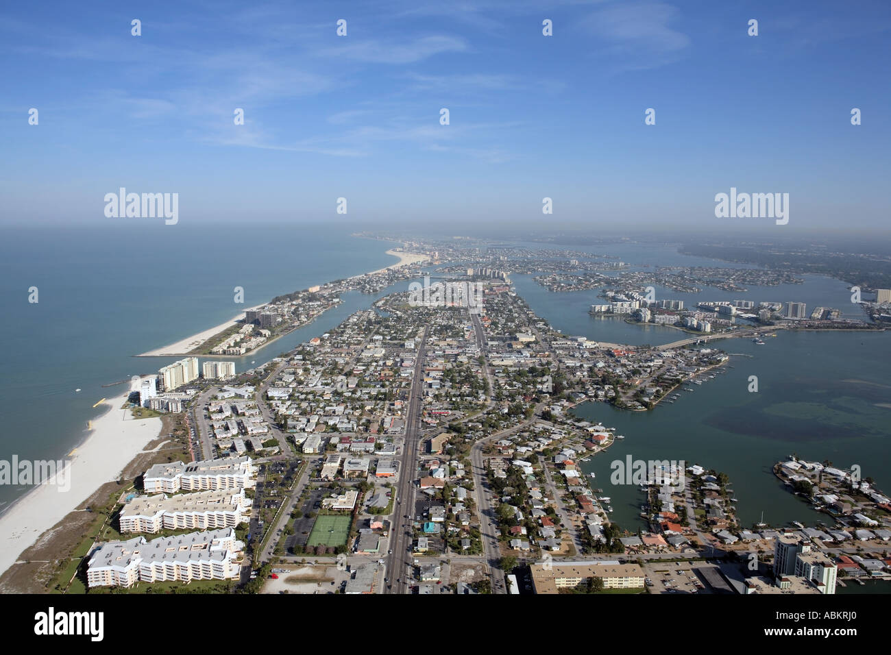 Aerial photo of Long Key, Upham Beach Park, and strange funny looking ...