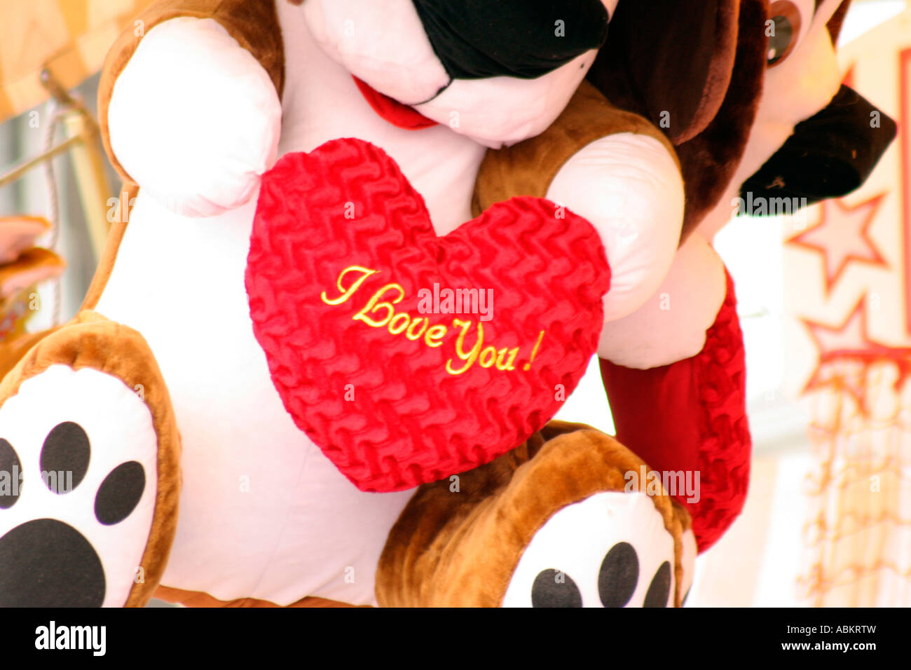 I Love you teddy bear Stock Photo - Alamy
