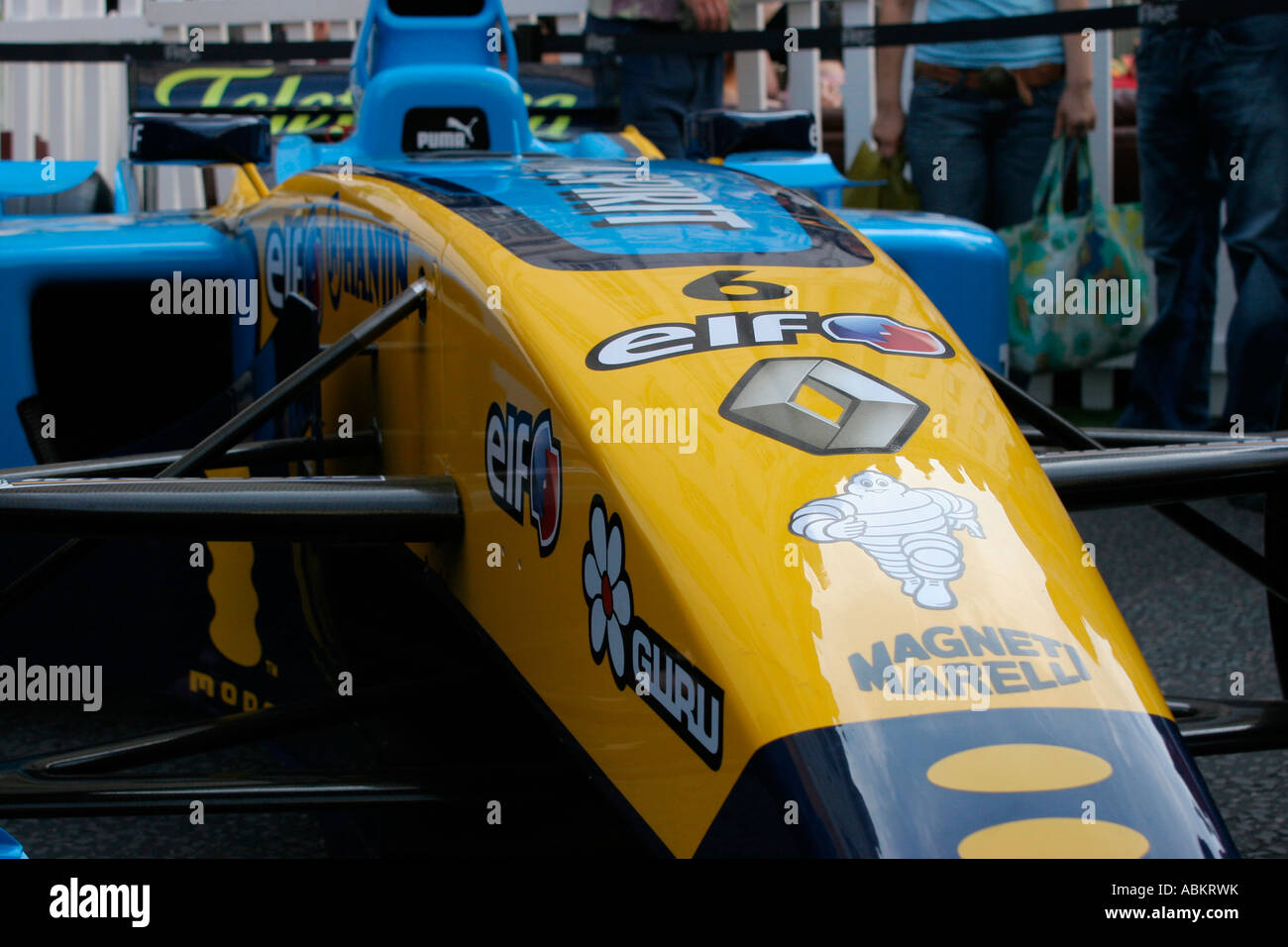 Renault F1 Formula 1 racing car Stock Photo - Alamy