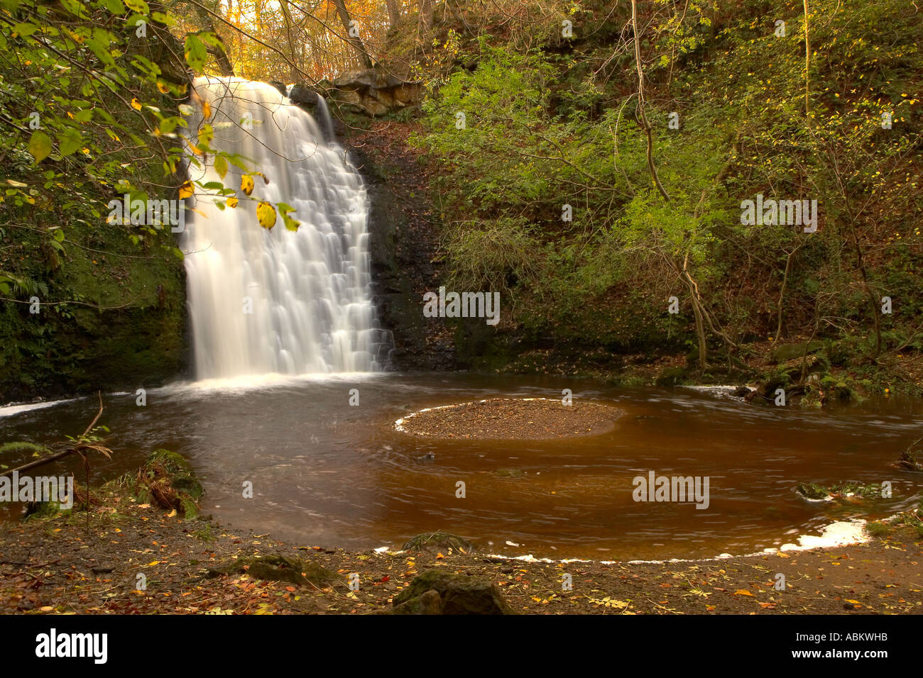 Falling foss waterfall uk hi-res stock photography and images - Alamy