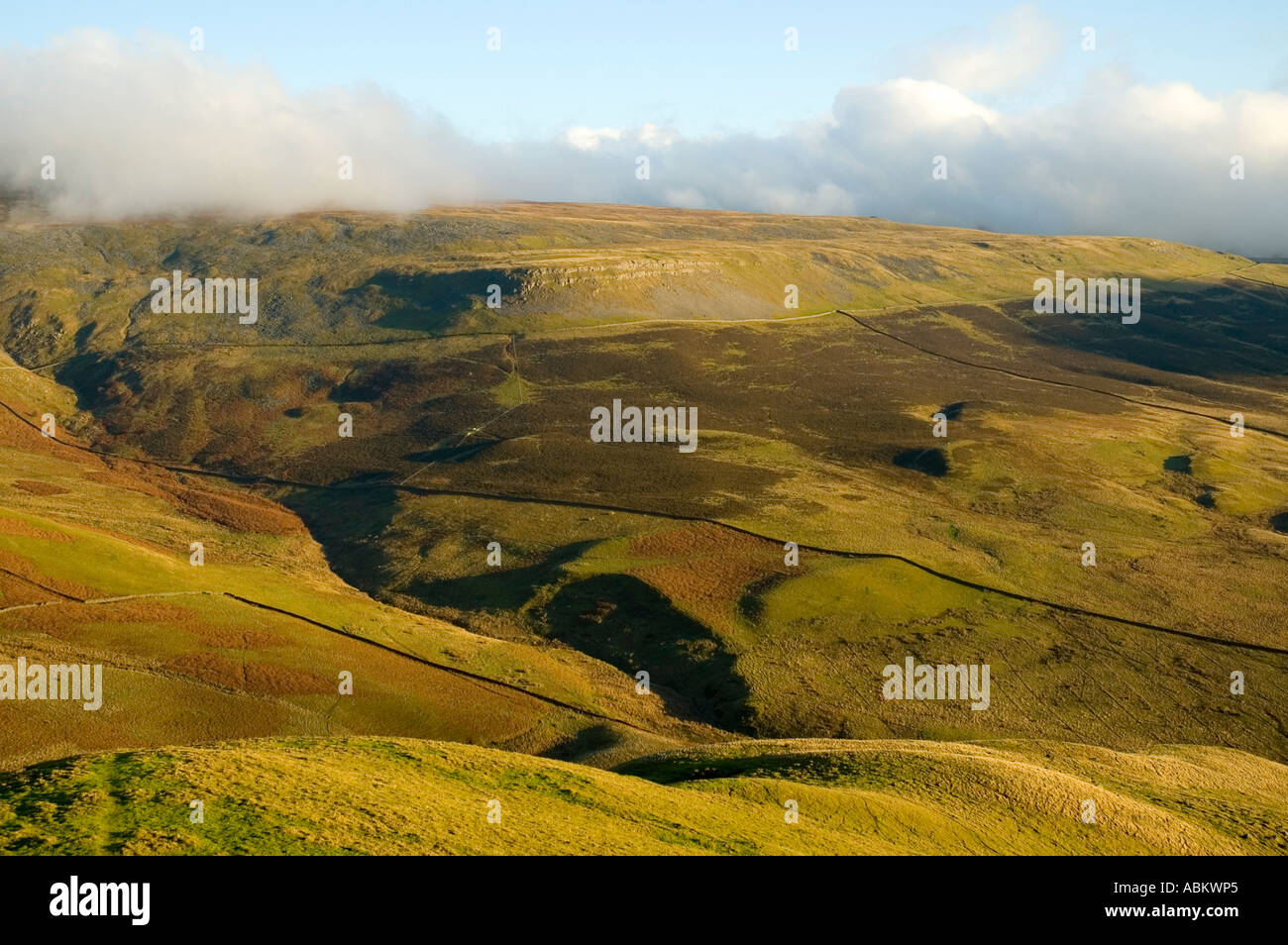Murton Fell in the Northern Pennines, from Dufton Pike near Penrith ...