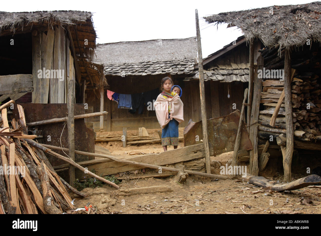 Laos xieng khouang hmong village hi-res stock photography and images ...