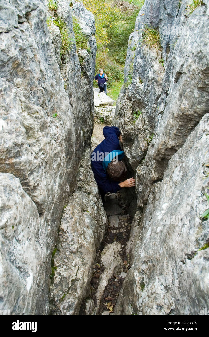 The fairy steps near beetham hi-res stock photography and images - Alamy
