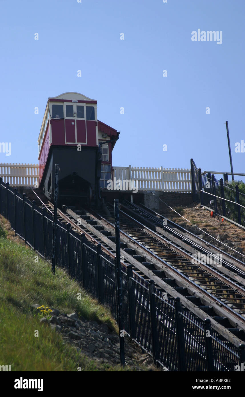 Saltburn Cliff Tramway Stock Photo - Alamy
