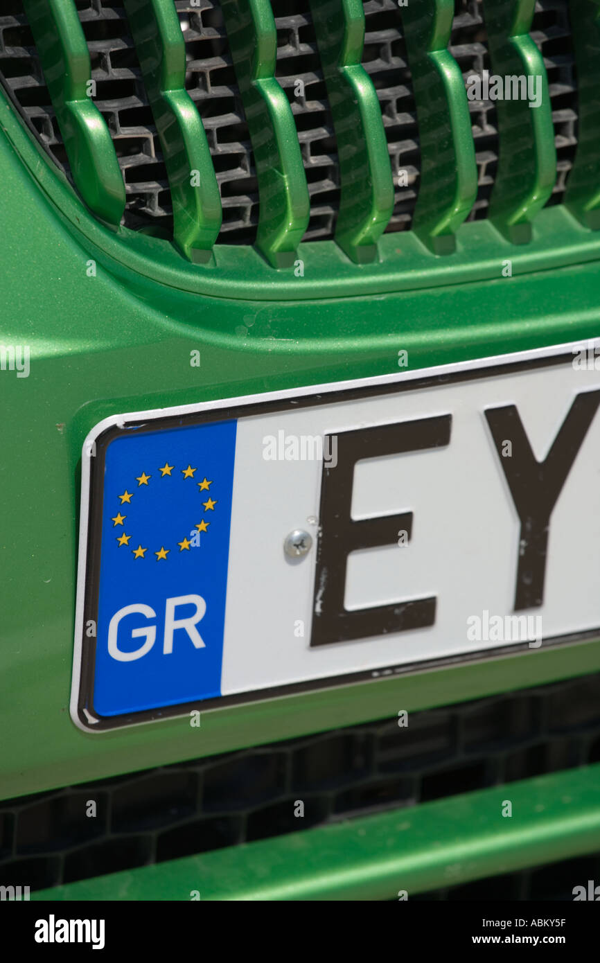 Car numberplates hi-res stock photography and images - Alamy