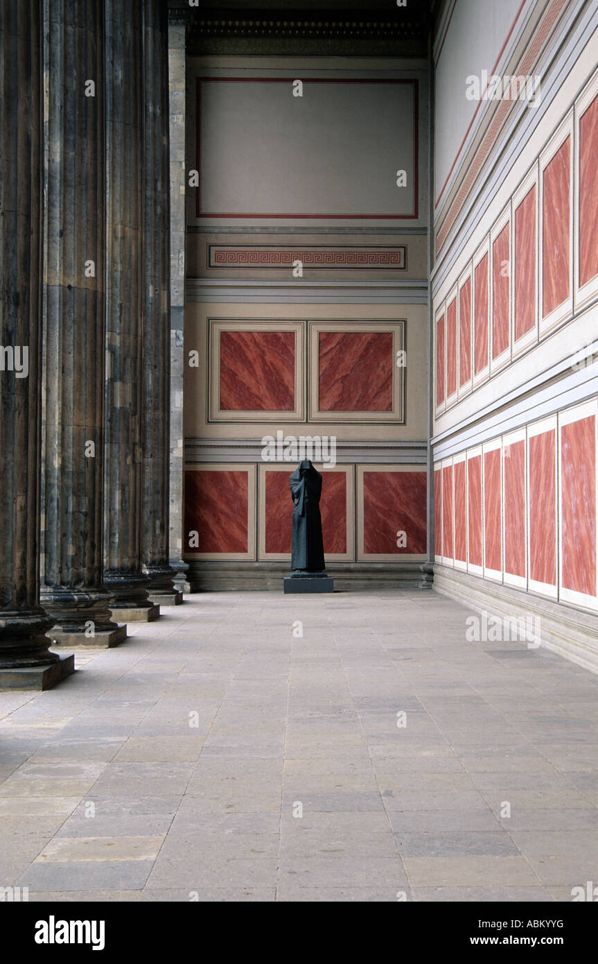Statue at the entrance to the Altes Museum, Mitte, Berlin, Germany ...