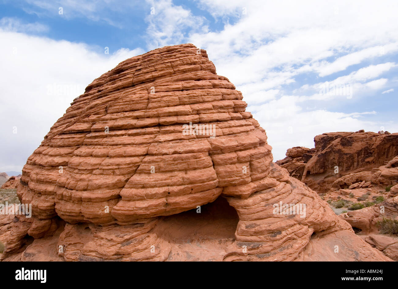 USA Nevada Valley Of Fire State Park Beehives Stock Photo - Alamy