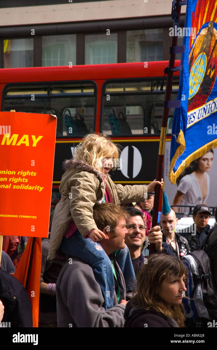 May Day parade in London England UK Stock Photo - Alamy