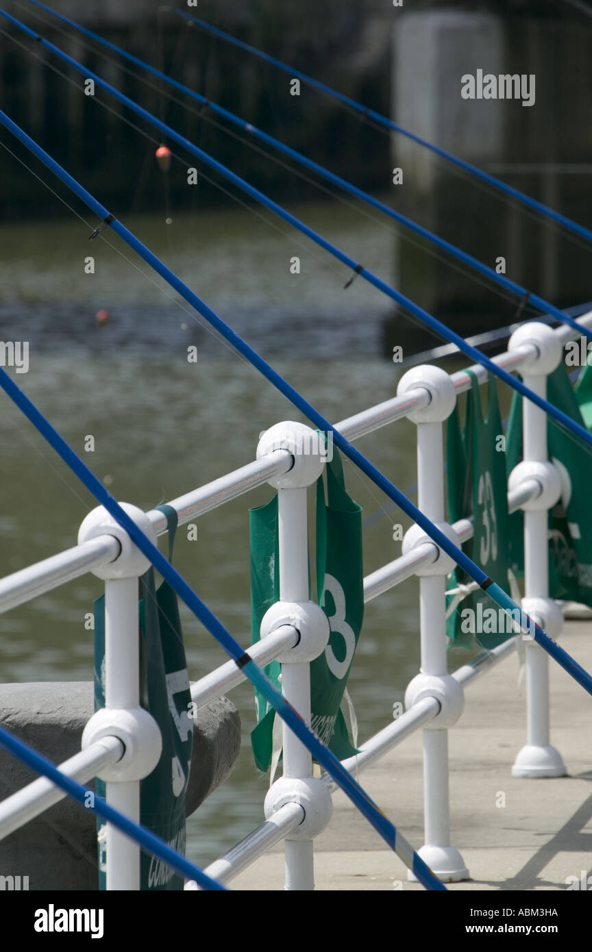 Six fishing rods hi-res stock photography and images - Alamy