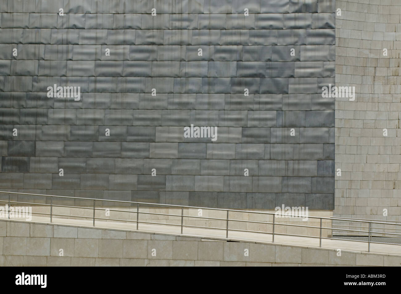 Side view guggenheim museum bilbao hi-res stock photography and images ...