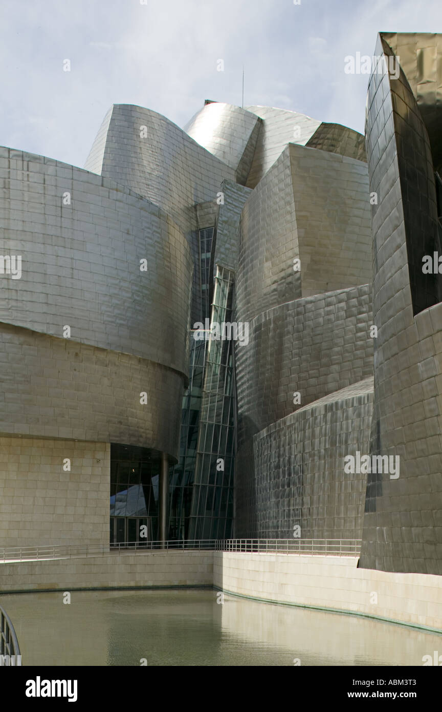 Side view guggenheim museum bilbao hi-res stock photography and images ...