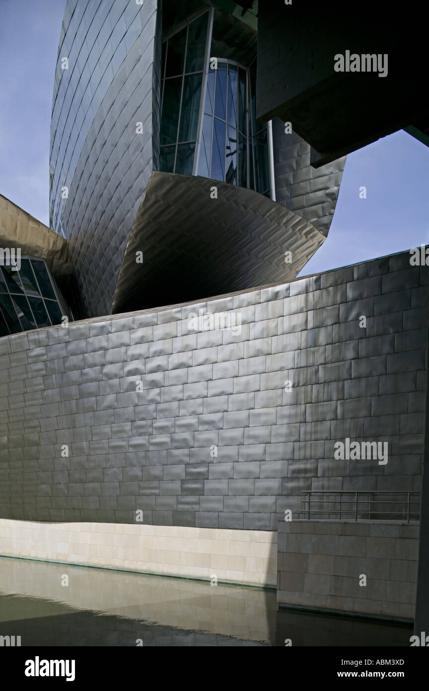 Side view guggenheim museum bilbao hi-res stock photography and images ...