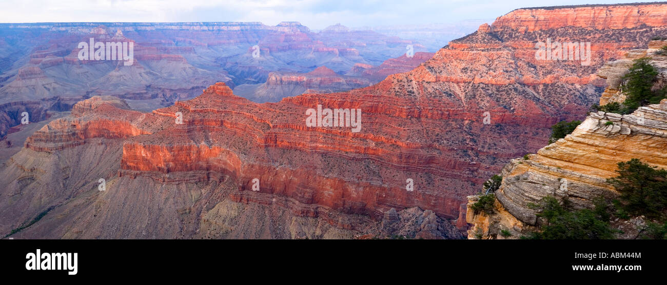USA. Arizona Grand Canyon National Park. South Rim. Mather Point Sunset ...