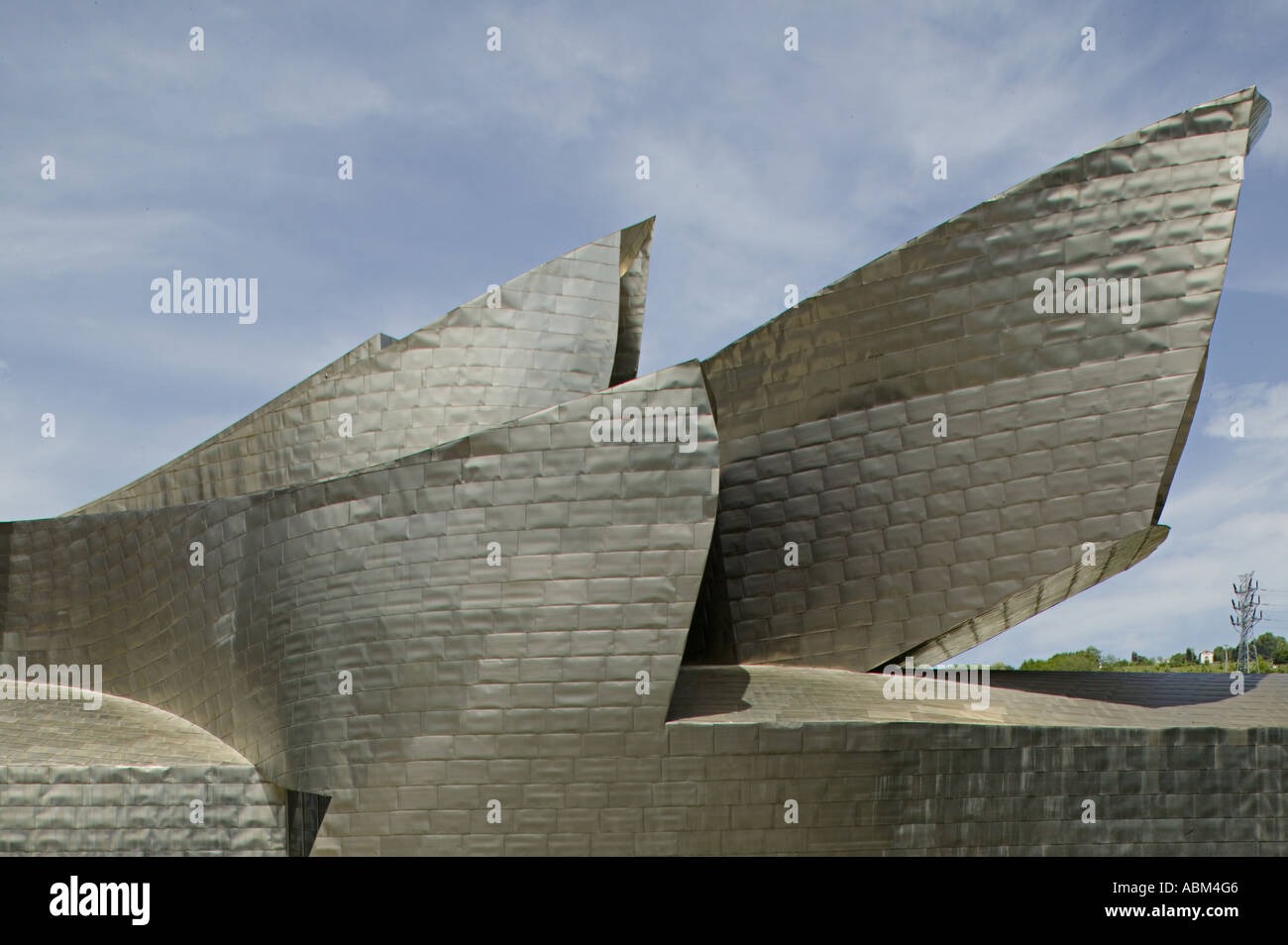 Side view guggenheim museum bilbao hi-res stock photography and images ...