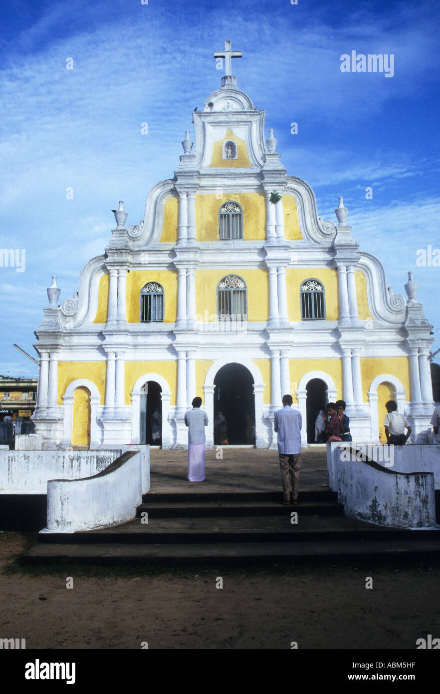 Portuguese church in Goa Southern India Stock Photo - Alamy