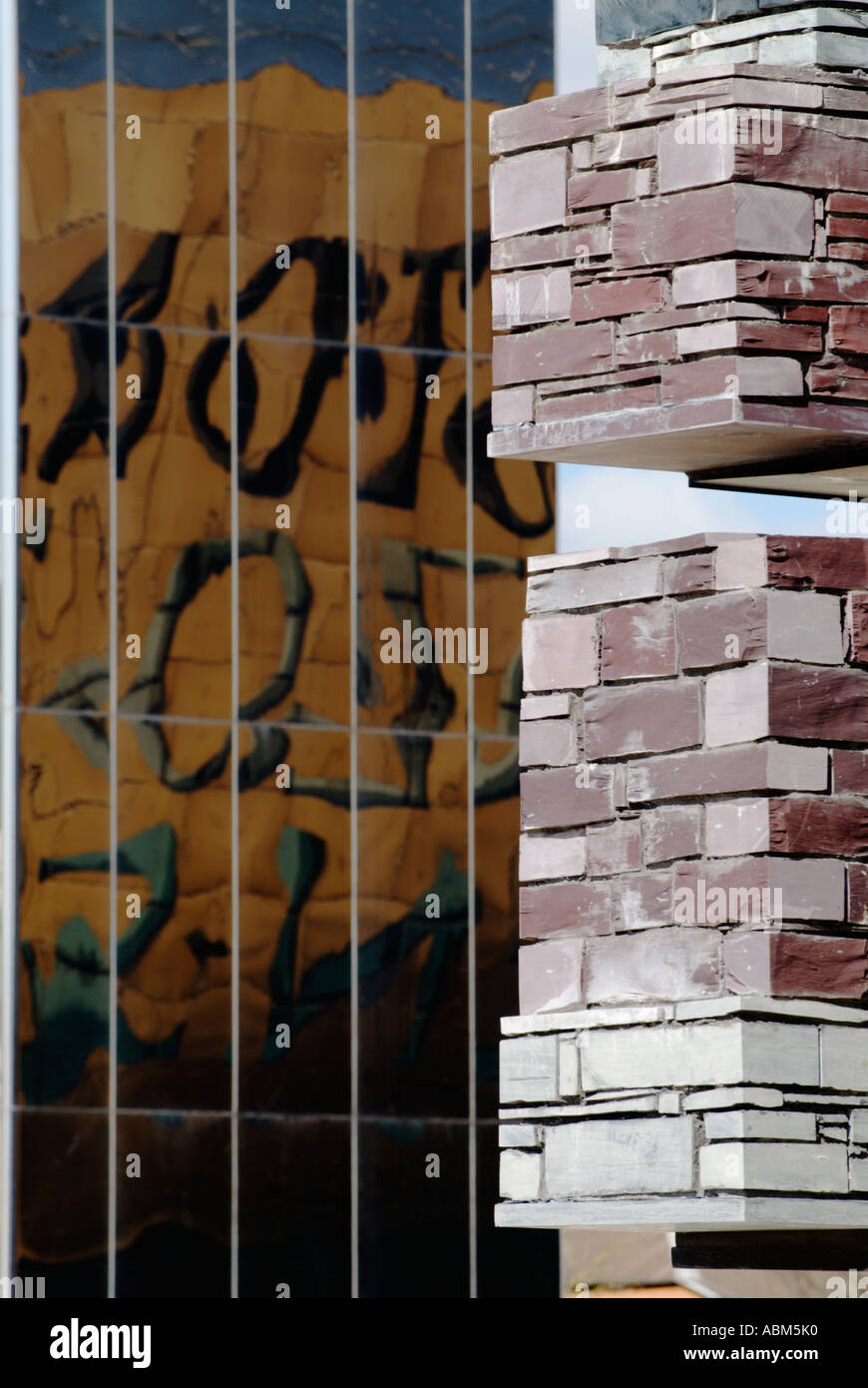 Architectural Details Welsh Slate Reflections Wales Millennium Centre ...
