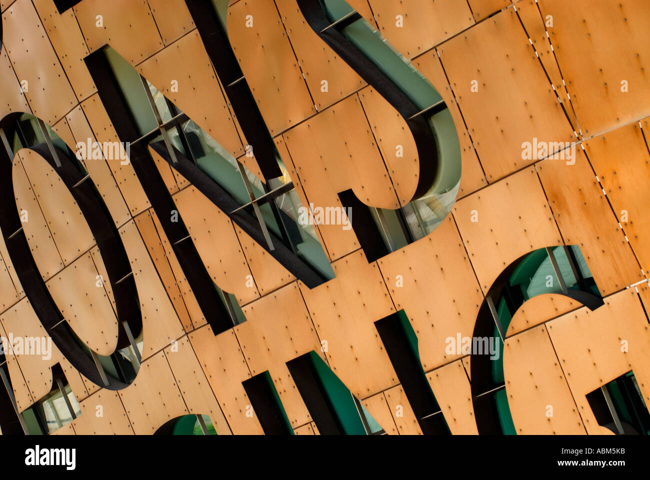 Architectural Details Lettering Wales Millennium Centre Building ...