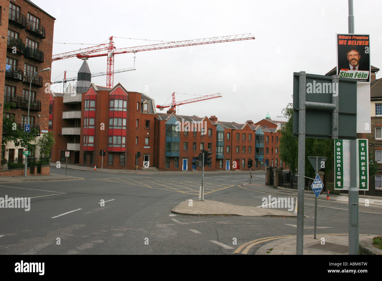 Construction skyline Dublin Stock Photo - Alamy