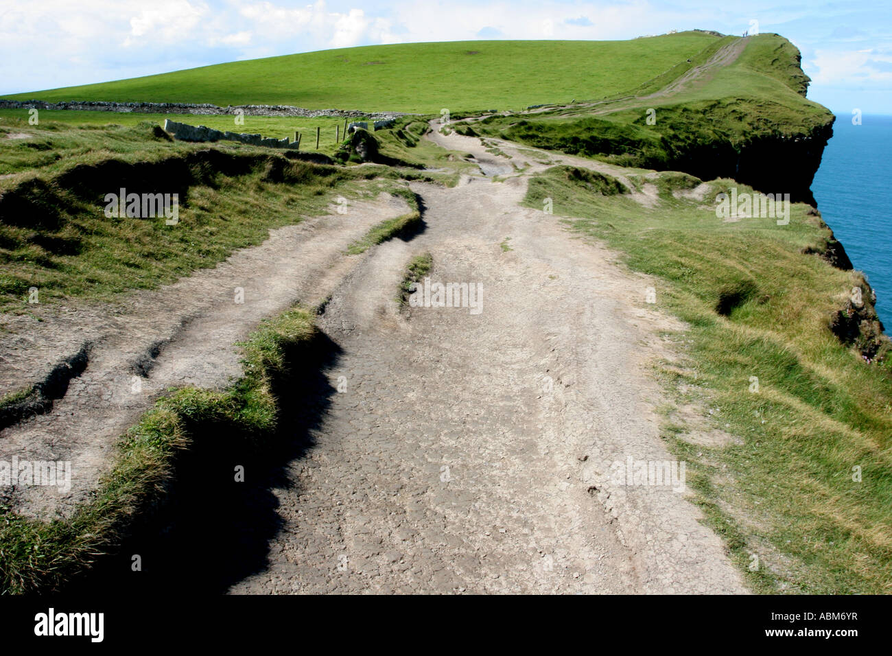 Top of Moher Cliff Stock Photo - Alamy