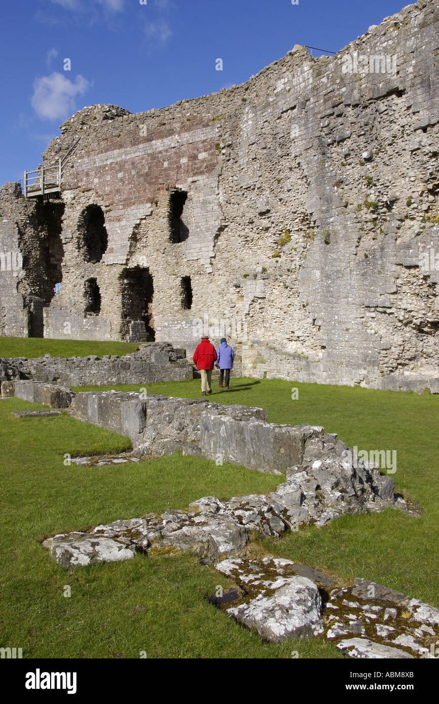 Denbigh Castle Denbigh Denbighshire North High Resolution Stock ...