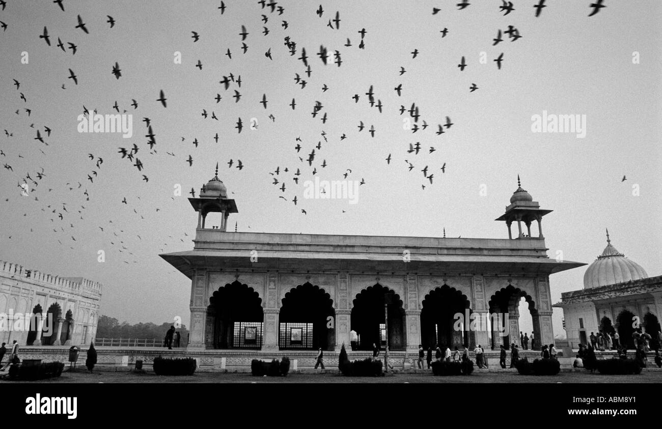 In the Red Fort, Delhi India Stock Photo - Alamy