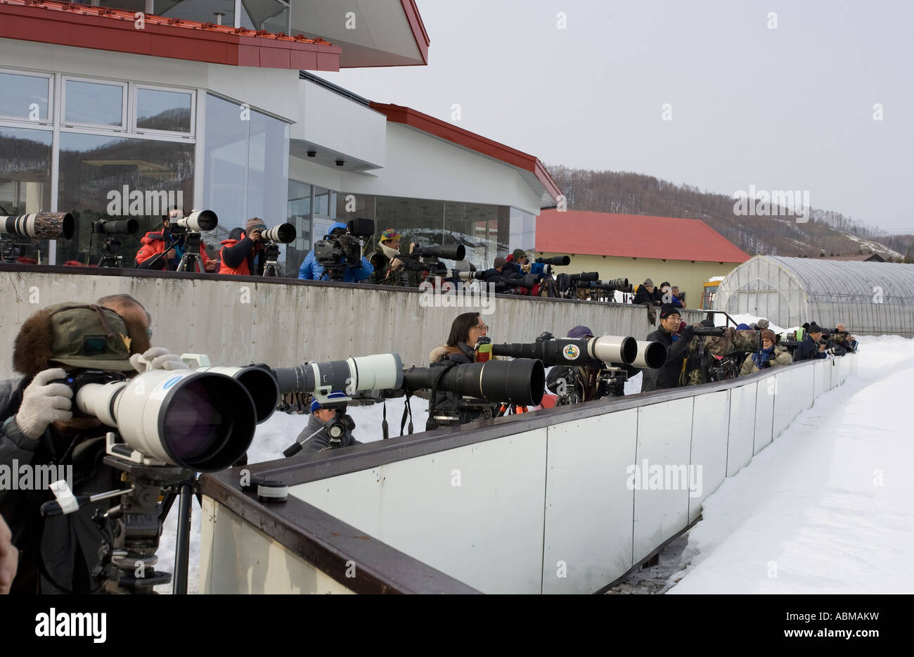 Think Anyone Will Get a Unique Shot Stock Photo - Alamy