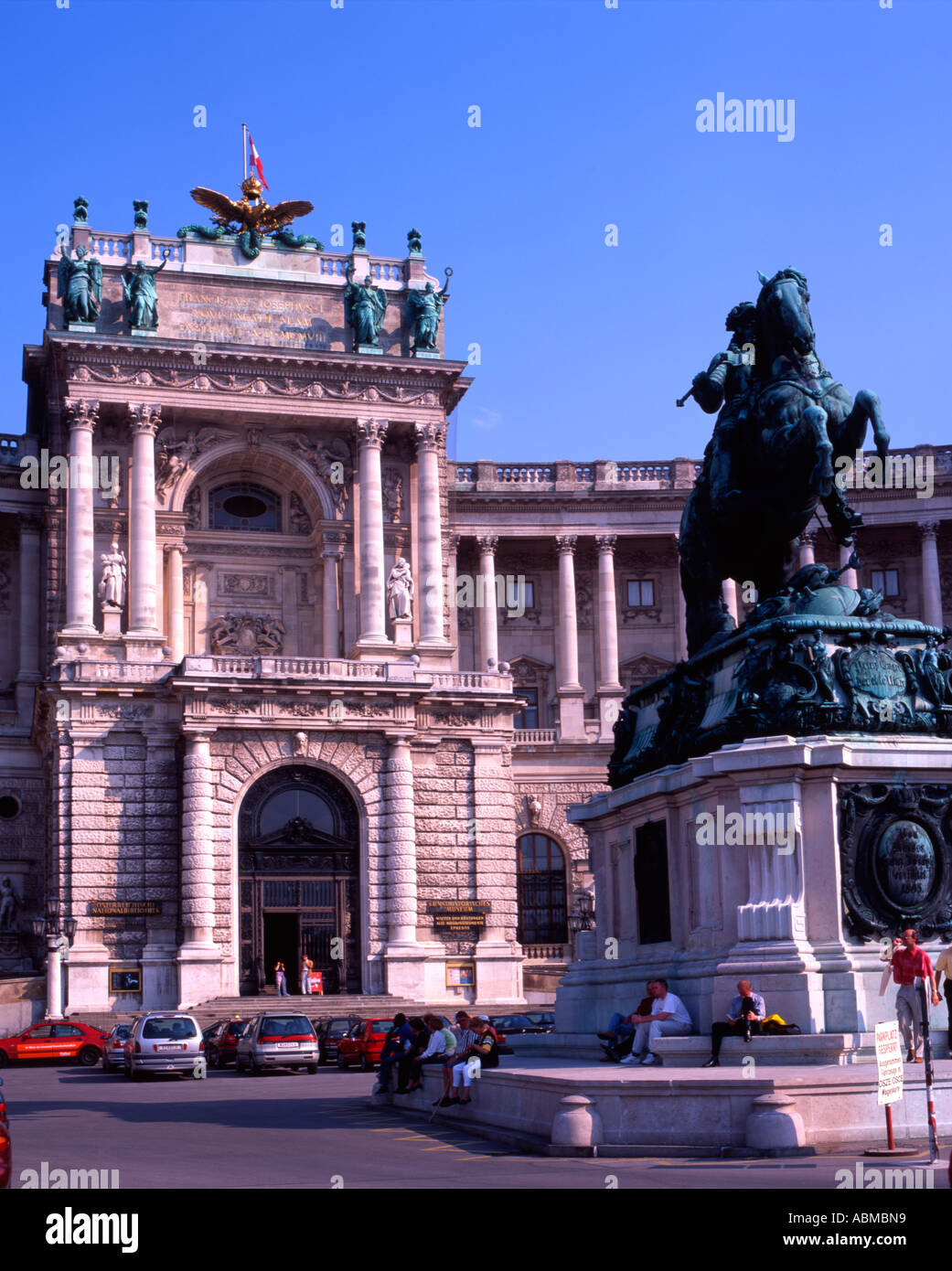 National library hofburg imperial palace hi-res stock photography and ...