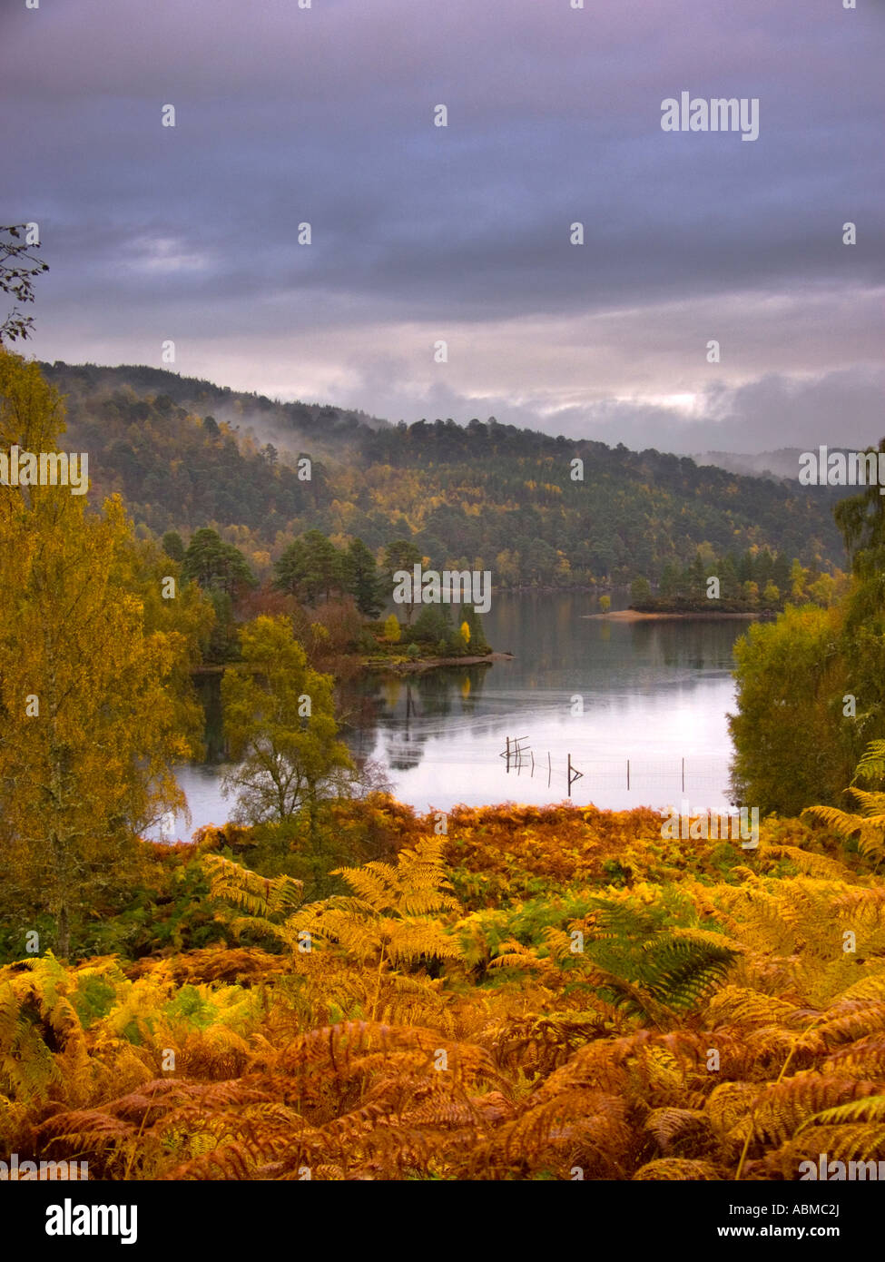 Autumn in Glen Affic Stock Photo - Alamy