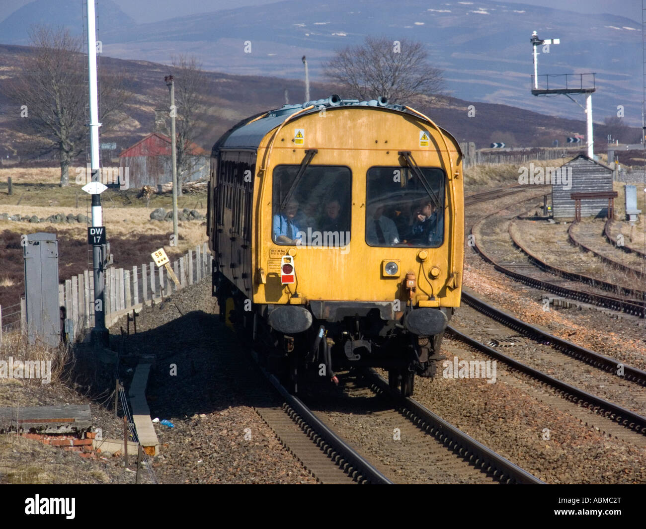 Engineers Special Train Stock Photo - Alamy
