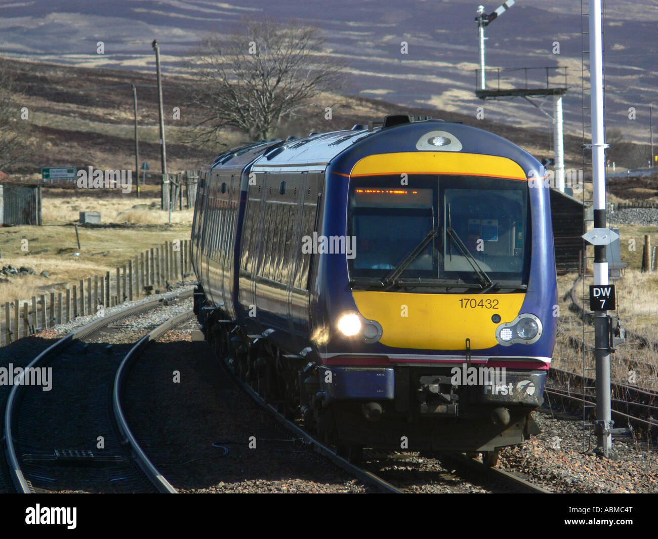 Highland rail hi-res stock photography and images - Alamy