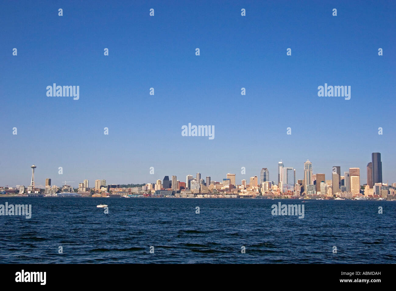 The cityscape of Seattle Washington Stock Photo - Alamy